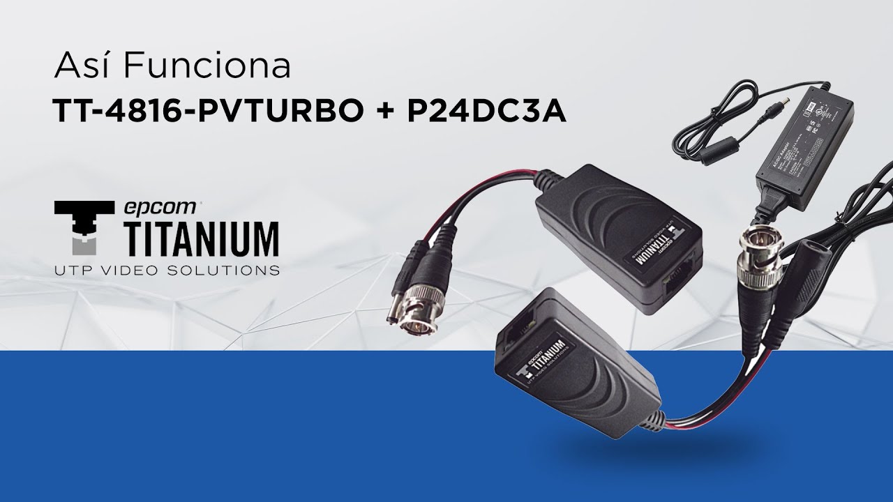 Así Funciona - TT 4816 PVTURBO + P24DC3A - YouTube