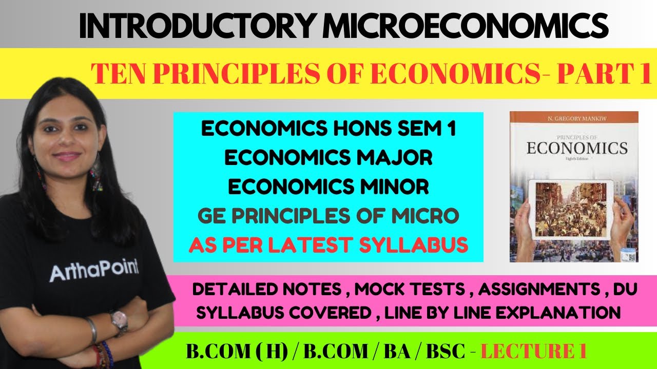 Introductory Microeconomics | Principles of Microeconomics | Mankiw Ch ...