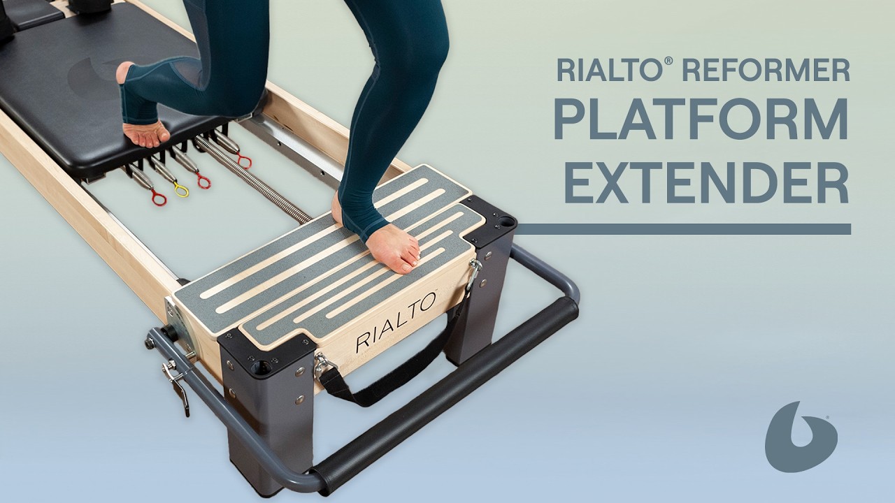 Rialto™ Reformer Standing Platform Extender - YouTube