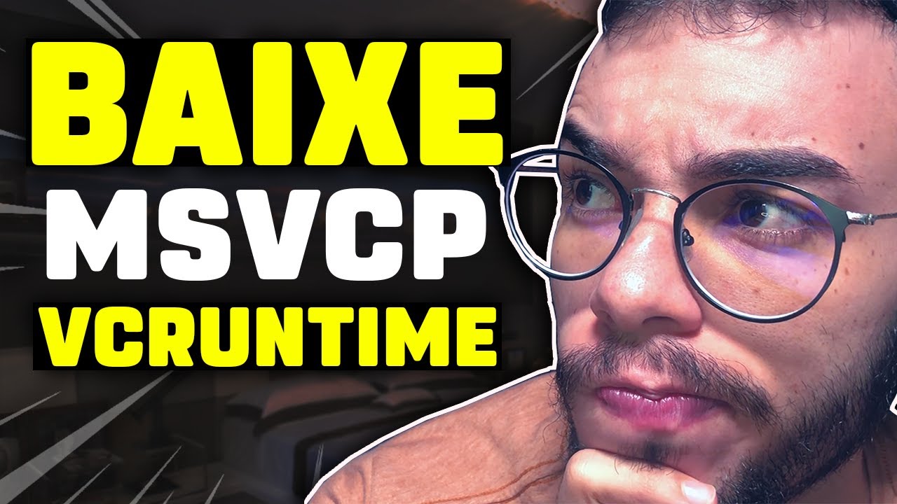 COMO SOLUCIONAR A FALTA DAS DLL'S MSVCP e VCRUNTIME - YouTube