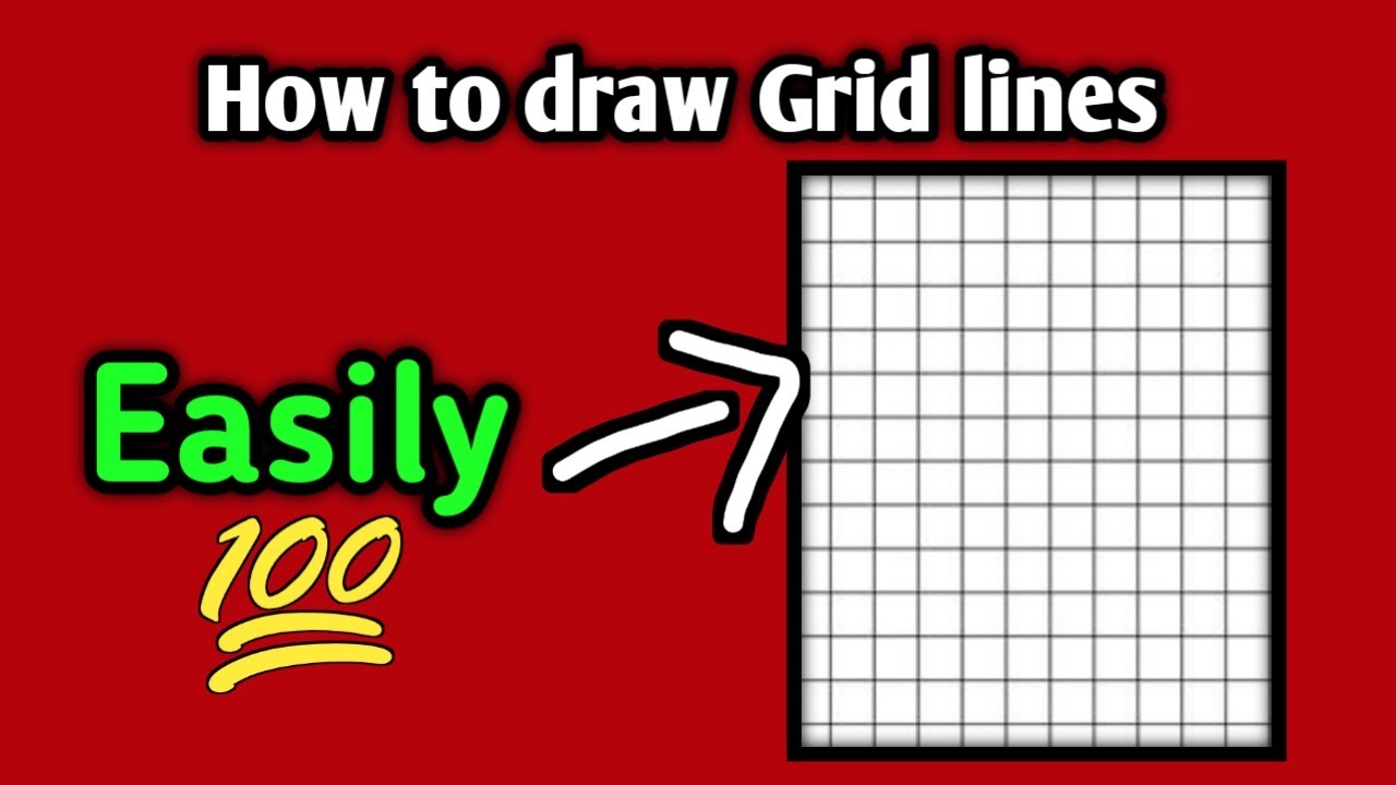 How To Draw Grid Line Tutorial YouTube how-to-draw-grid-line-tutorial-youtube