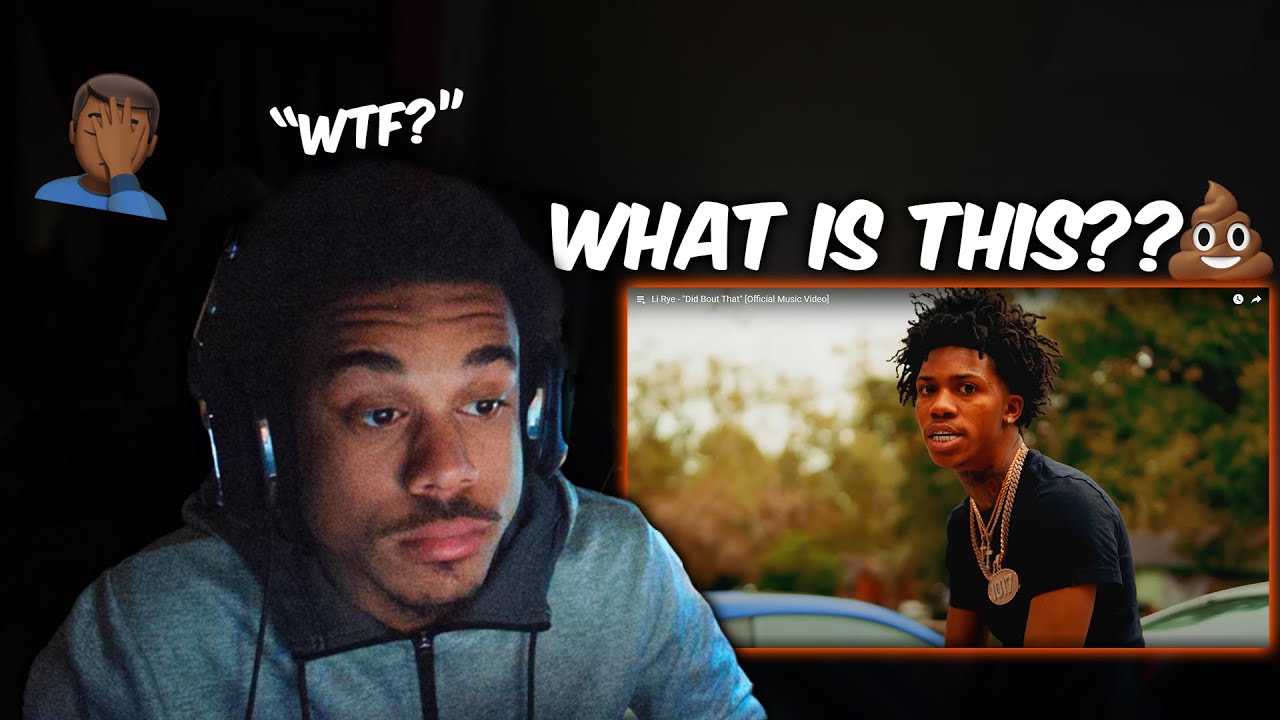 Li Rye - "Did Bout That" (Official Music Video) Reaction - YouTube