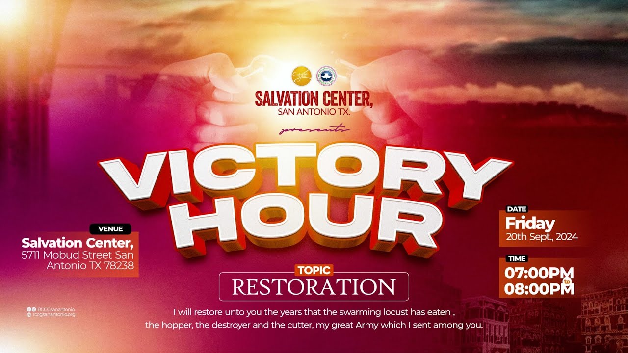 Victory Hour - Restoration - 9/20/24 - YouTube