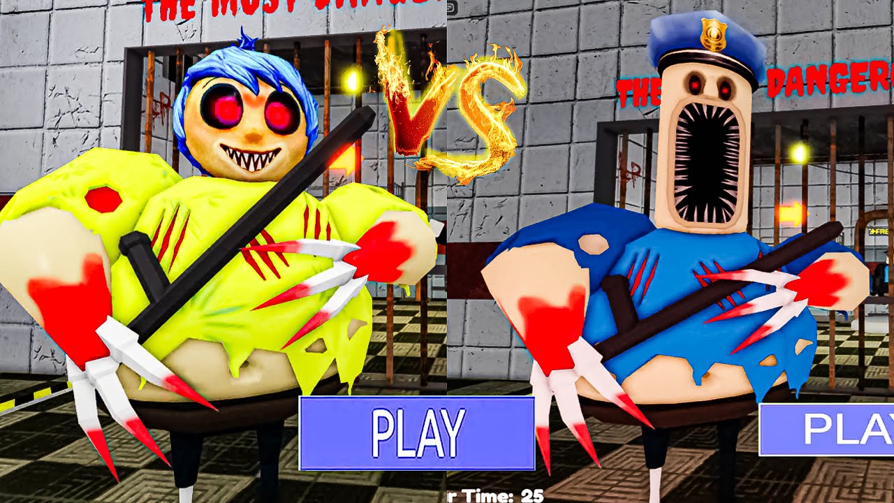 JOY EXE BARRY'S 🆚 BARRY EXE PRISON RUN! (FIRST PERSON OBBY Roblox ...