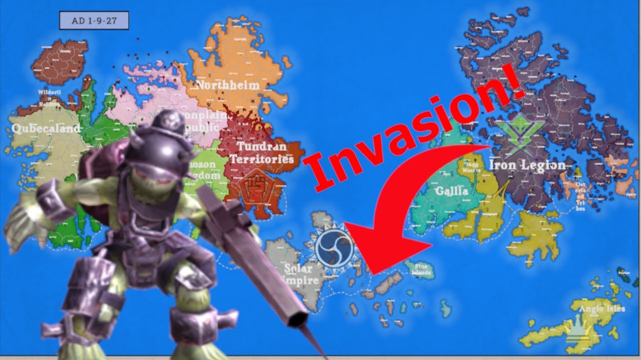 Fantasy Map Simulator: Lighting Wars Battalion Wars 2 - YouTube