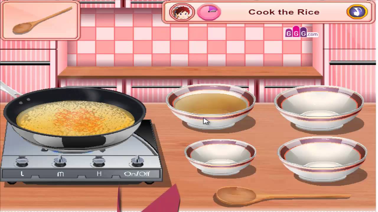 Risotto - Sara's Cooking Class - Cooking New Games - games for children ...