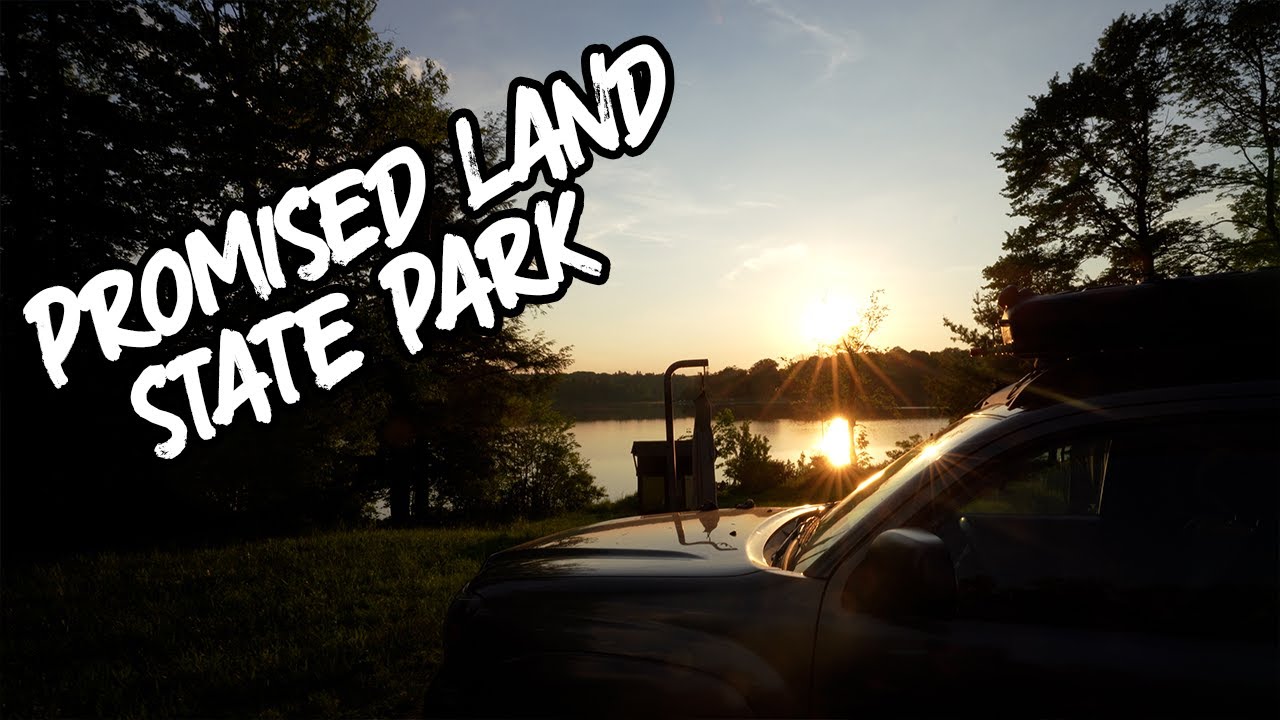 Promised Land State Park Fishing and Camping - YouTube