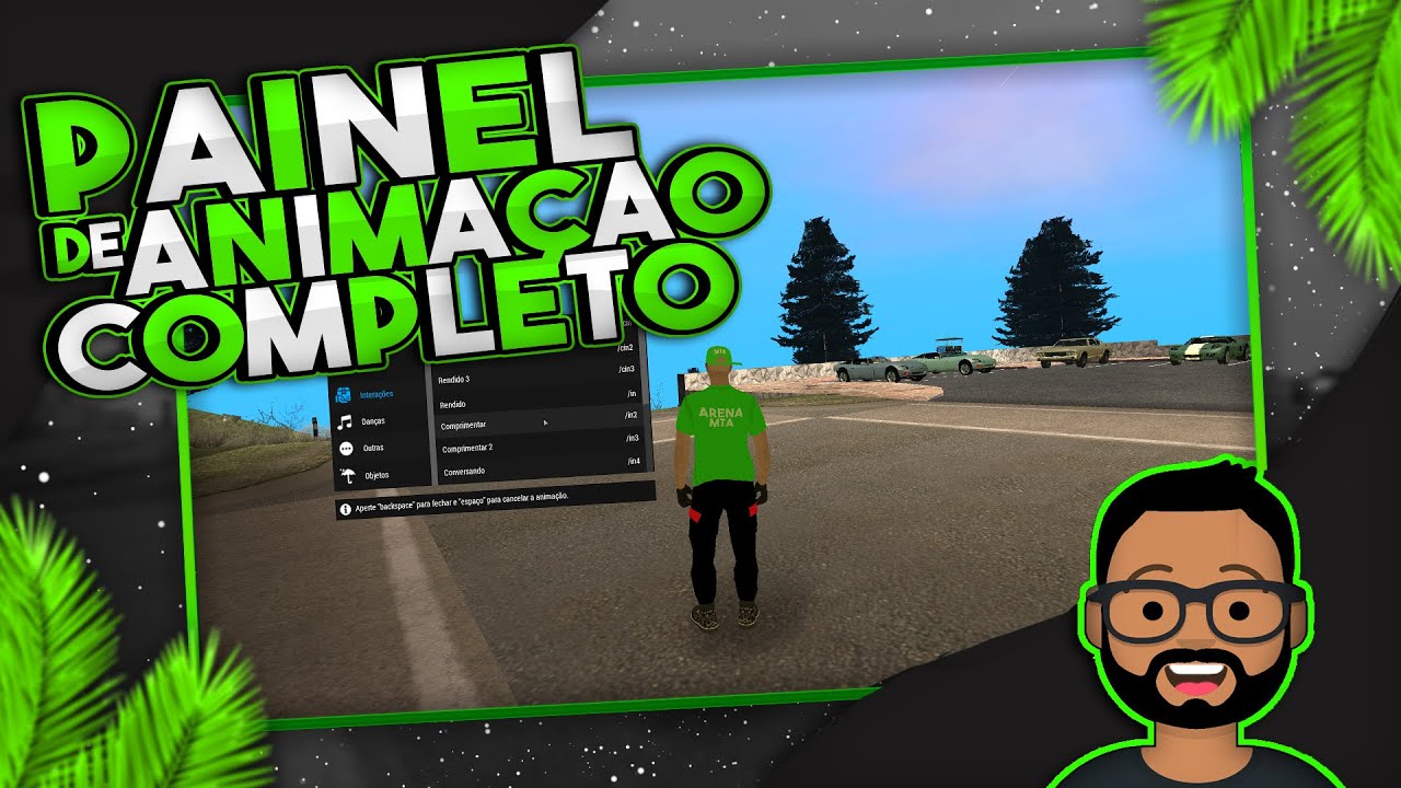 Mod painel de animação completo GTA RP MTA:SA - YouTube