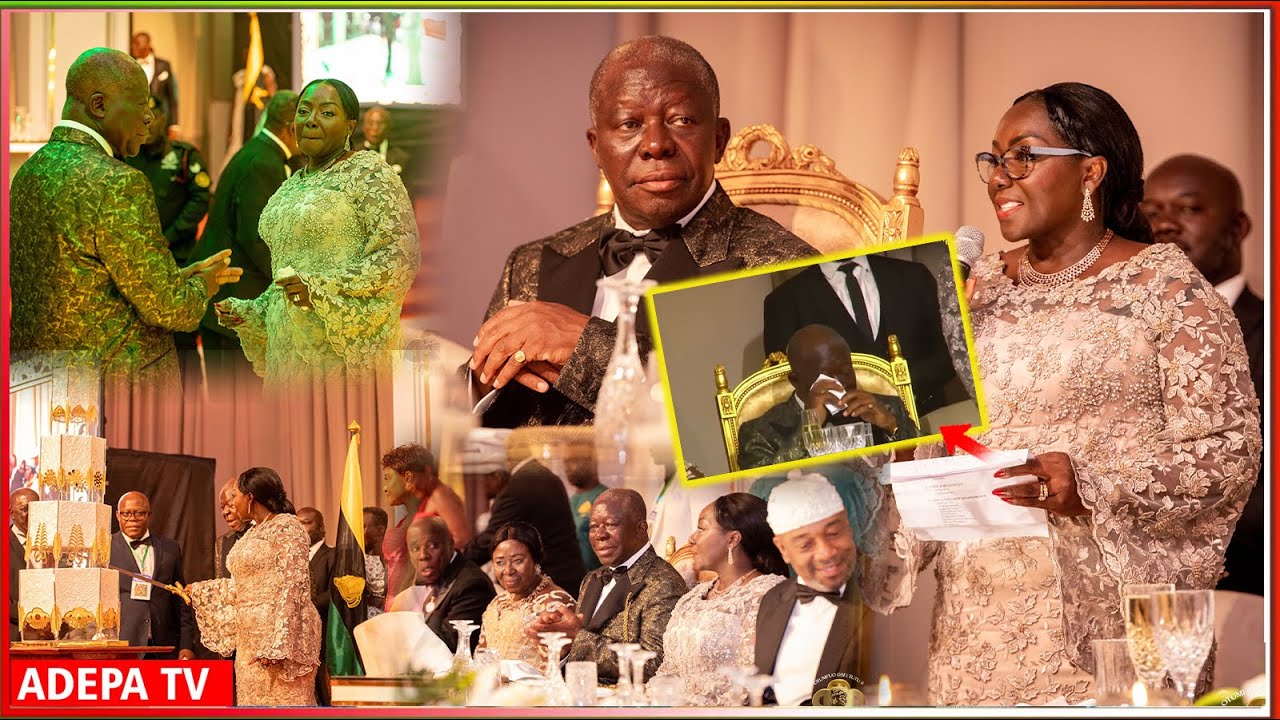 ASANTEHENE in tears as Lady Julia's reads her Love letter to Otumfuo ...
