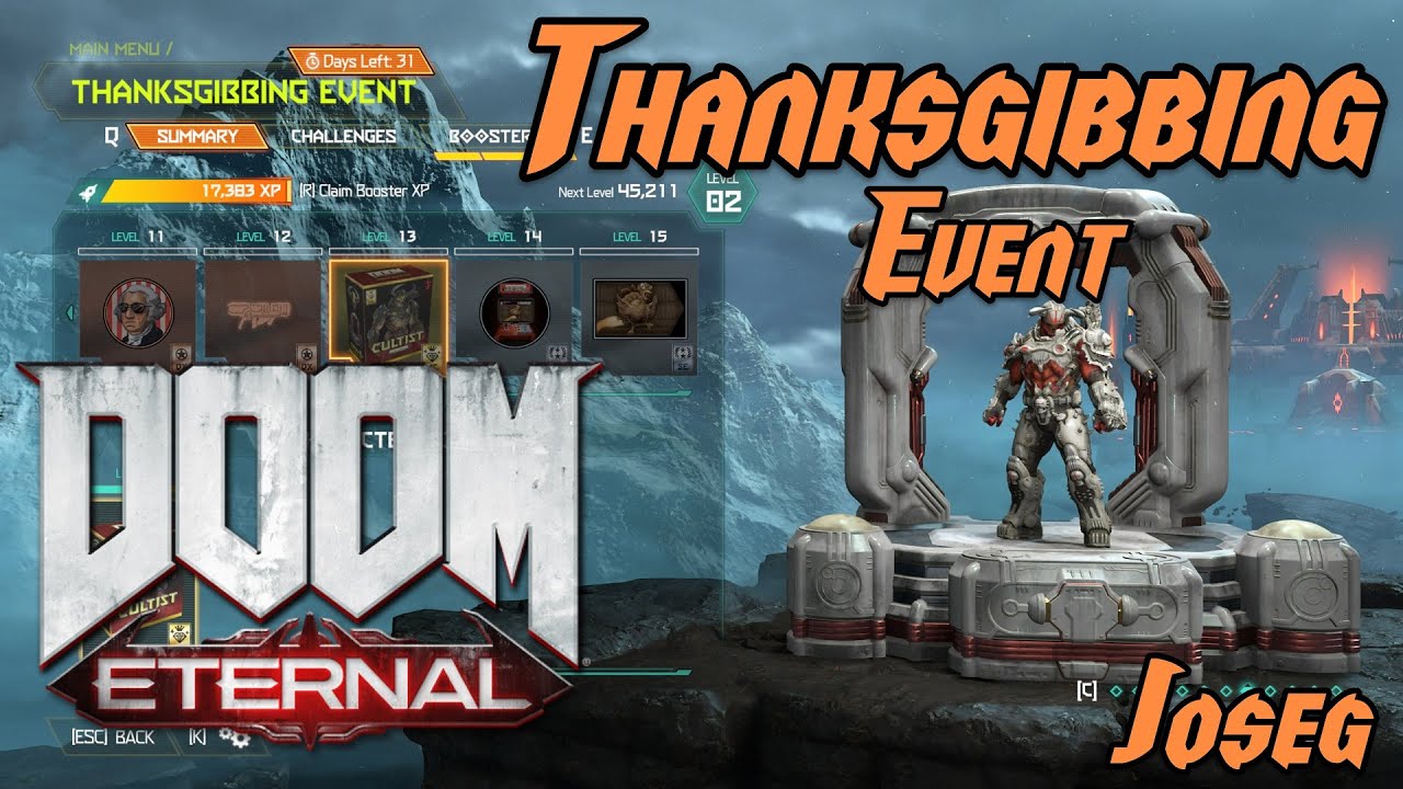 Doom Eternal | Thanksgibbing Event | Cosmetics Items! - YouTube