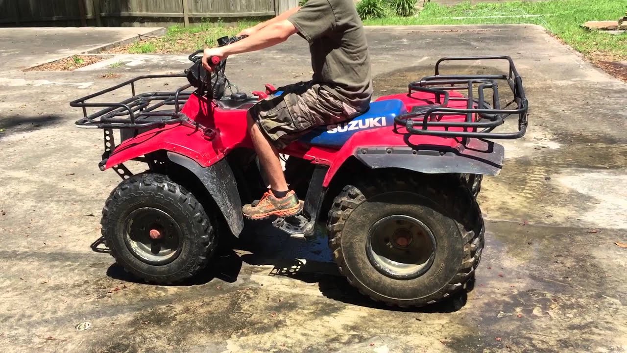1987 Suzuki LT-250 4x4 - YouTube