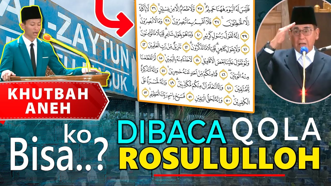 Al-Qur'an Benar Benar Kalam Allah, bukan perkataan Muhammad ...