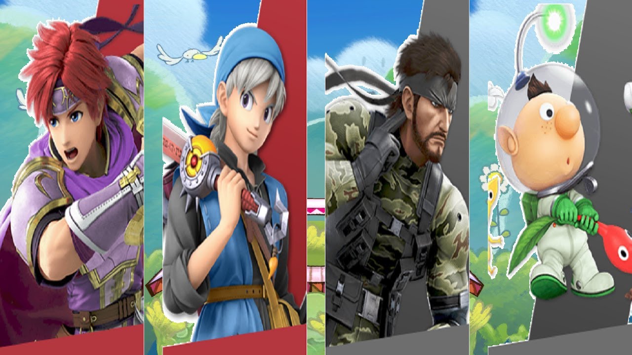 Roy & Hero vs. Snake & Alph (Super Smash Bros. Ultimate) - YouTube