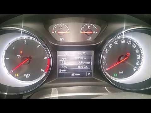 opel astra k yakıt videosu
