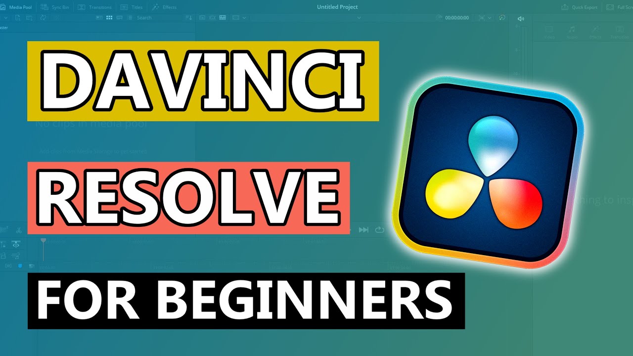 Davinci beginners tutorial! Crash course on how to start editing with ...