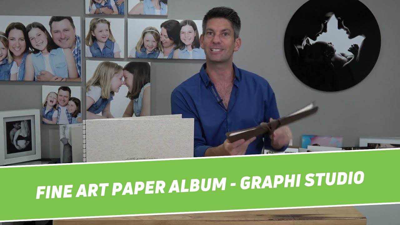 Fine Art Paper Album - Graphi Studio - YouTube