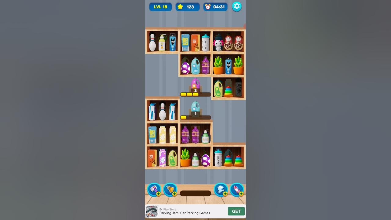 Stuff Sort - Sorting Master Level 18 Gameplay Walkthrough Android IOS - YouTube