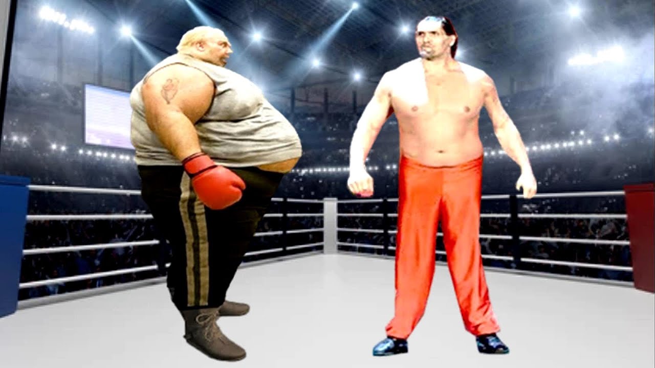 The Great Khali vs Blob Dukes Fight - YouTube