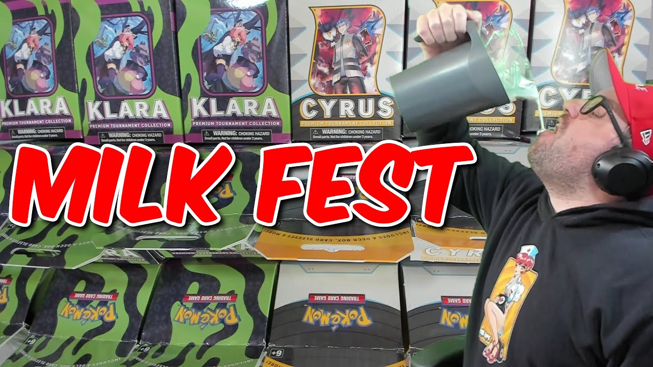 Opening 20 Extremely Milky Pokemon Card Products Live - Cyrus & Klara ...