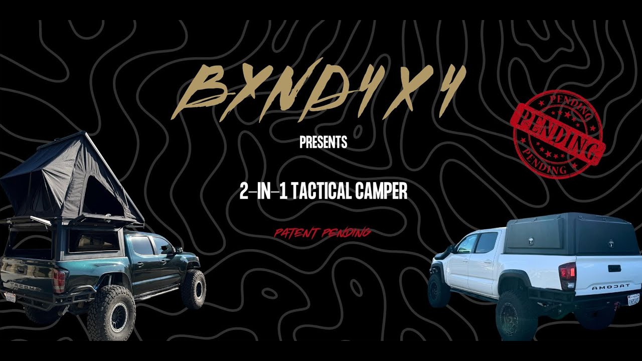 Must-See! 2-in-1 Tactical Camper Revolutionizes Overlanding at Rodeo X ...