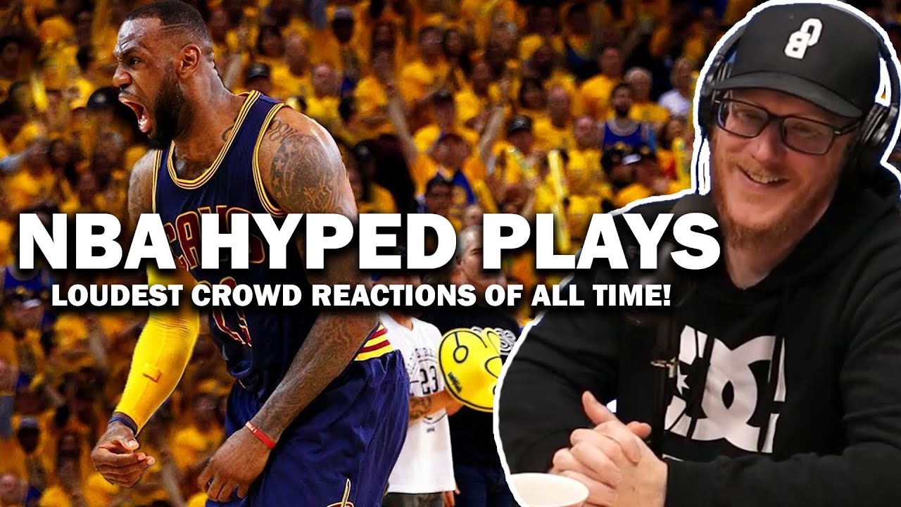 NBA LOUDEST CROWD REACTIONS OF ALL TIME REACTION | OFFICE BLOKES REACT ...