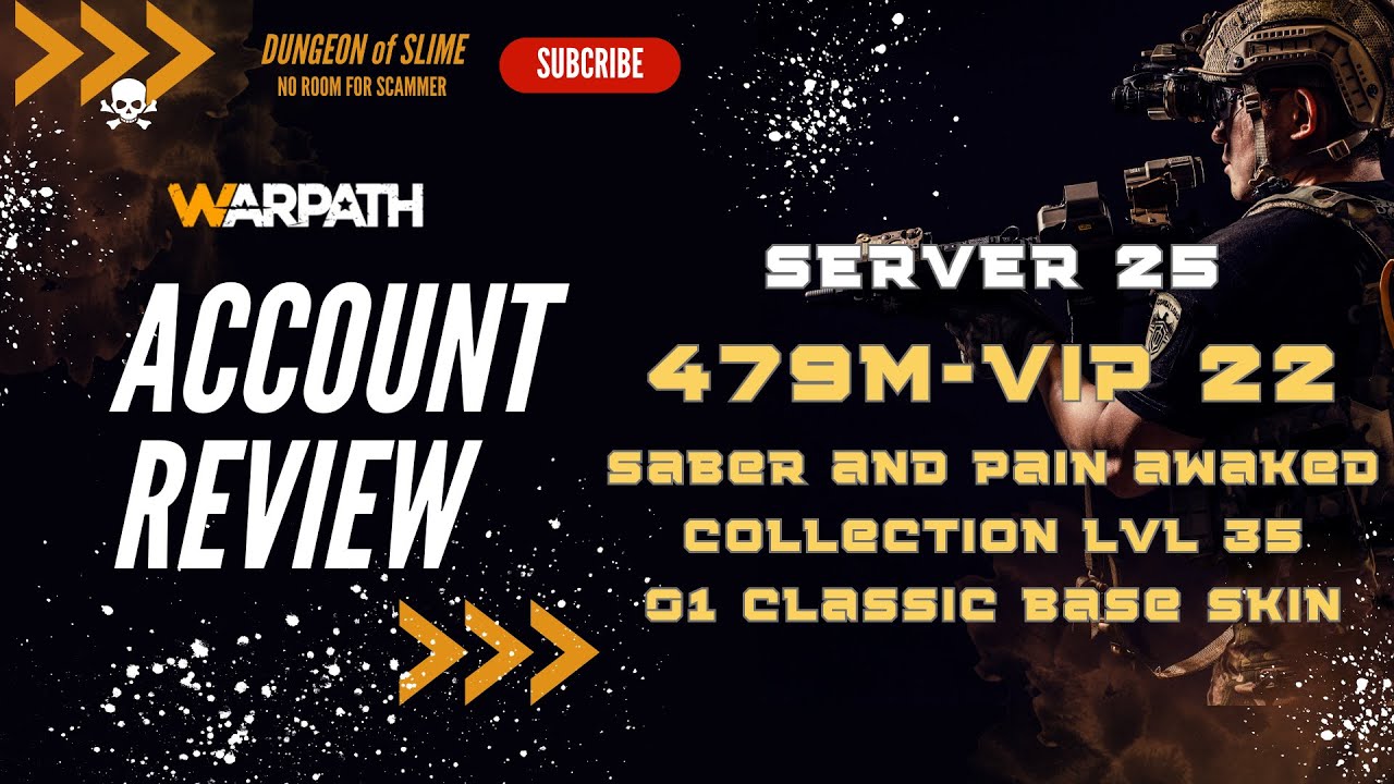 Server 25 - ATP 479m - VIP 22 - SABER and PAIN AWAKED - COLLECTION LVL ...