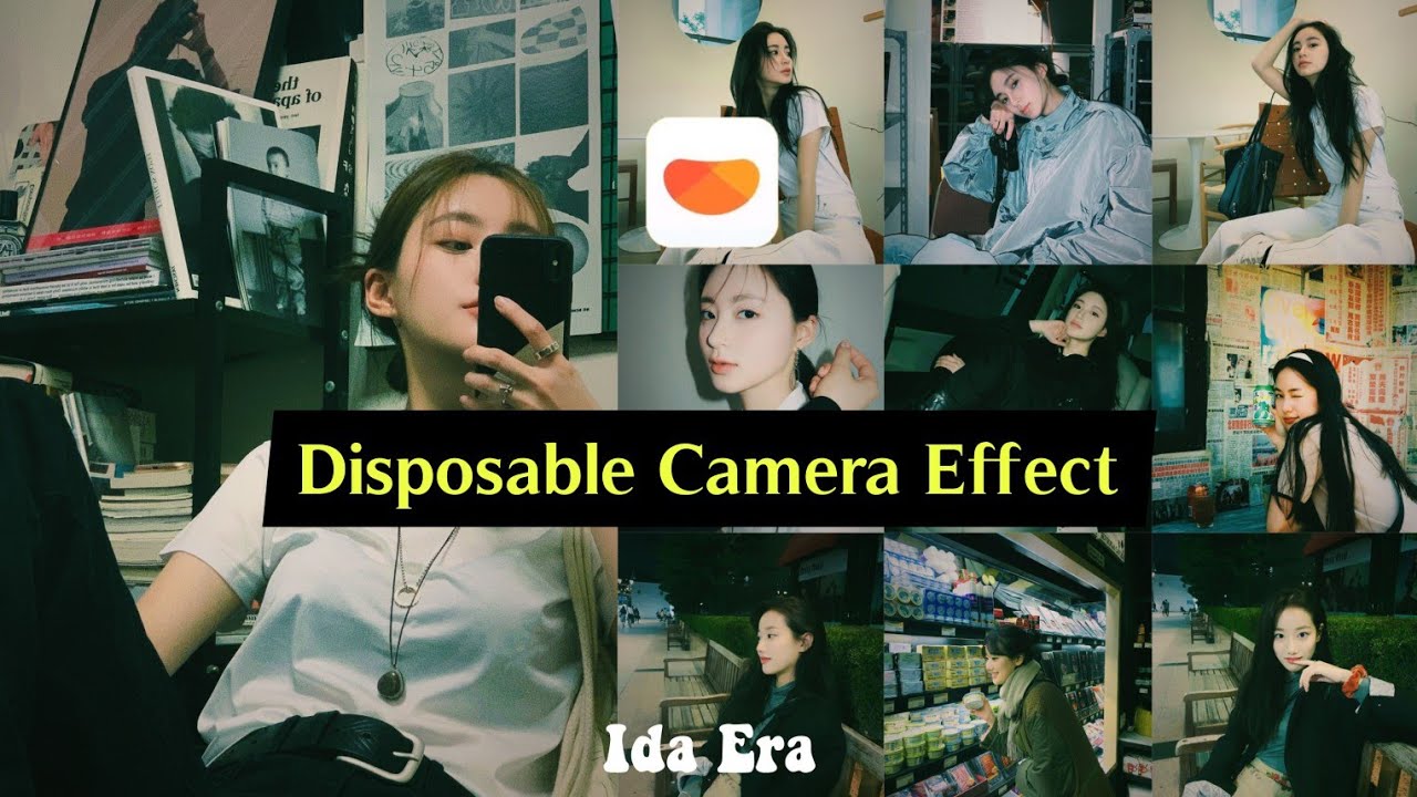 Tutorial edit foto Disposable Camera Effect using Pomelo🎞️ - YouTube