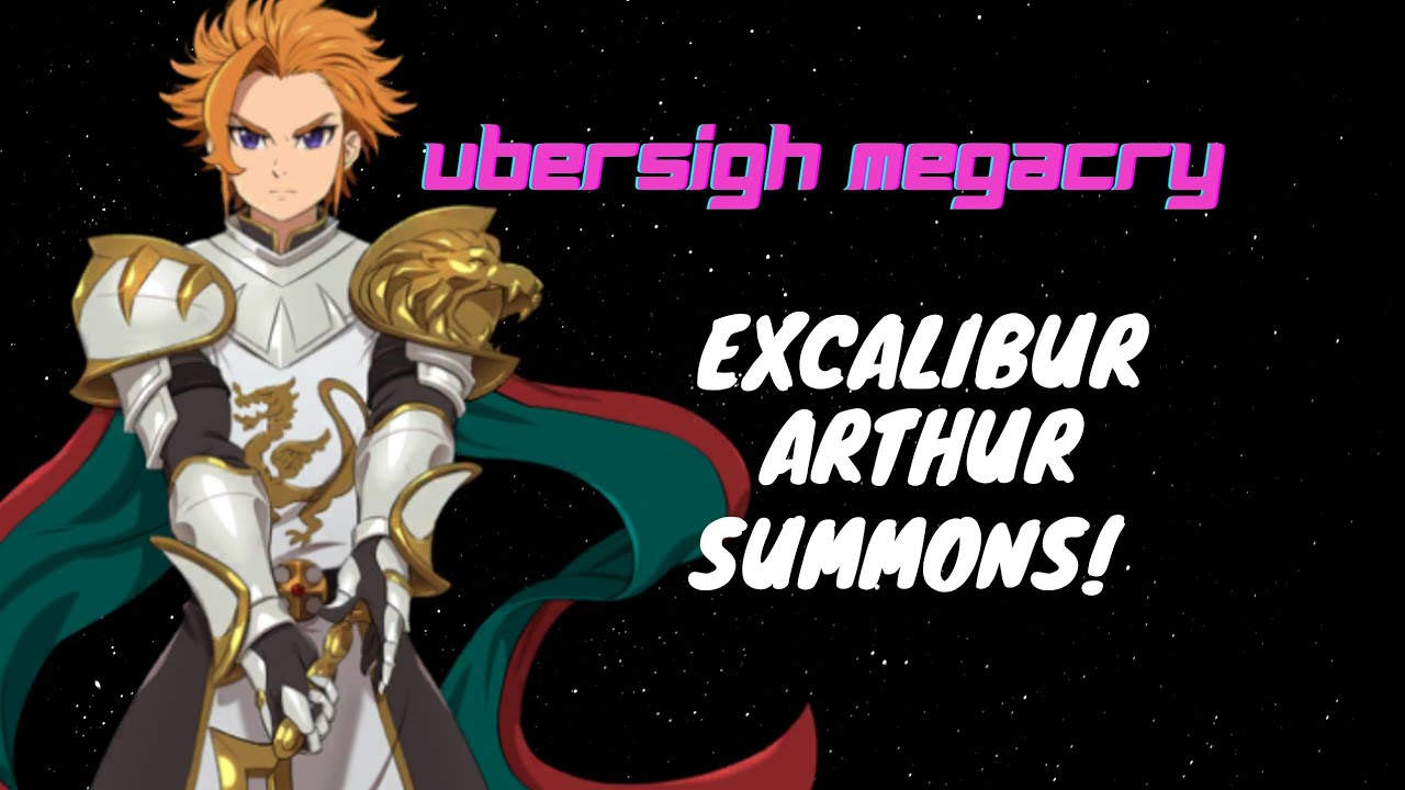 Excalibur Arthur is here! 7DS Grand Cross | Excalibur Arthur summons ...