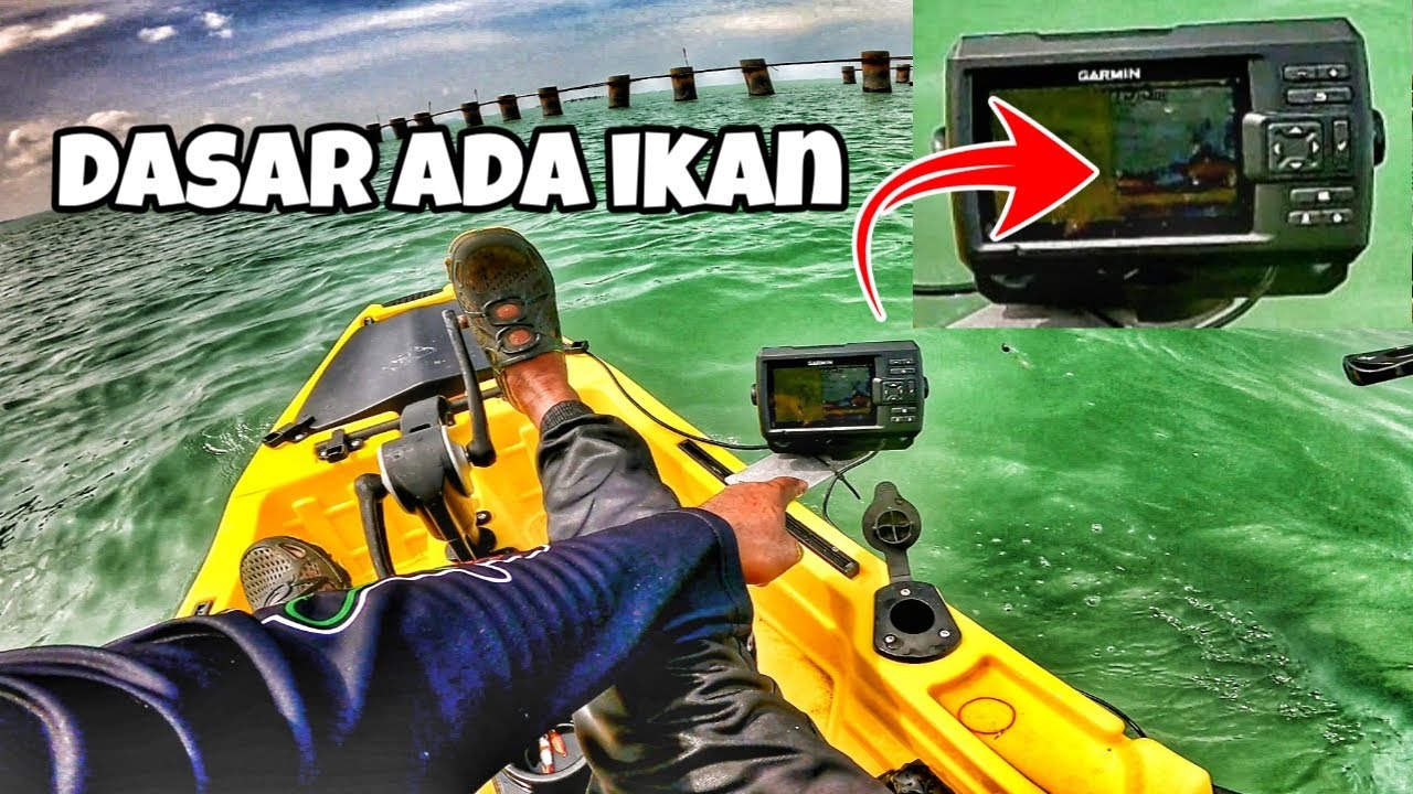 BETUL Dalam Sonar Tunjuk Banyak Ikan - Kayak Fishing Melaka - YouTube