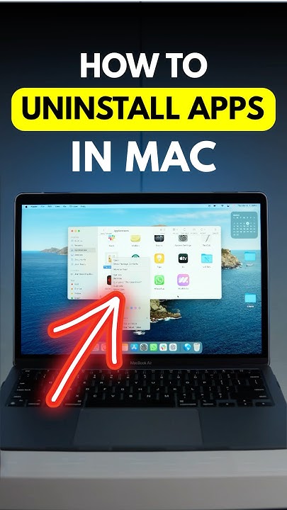 Learn to uninstall Apps in Mac #mymactalk #macbook #ios #apple - YouTube