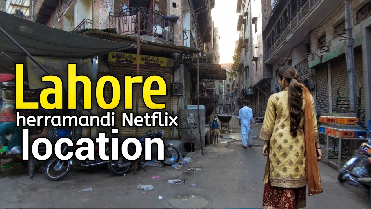 Heeramandi The Diamond Bazar From Netflix Series - Walking Tour in 4k ...