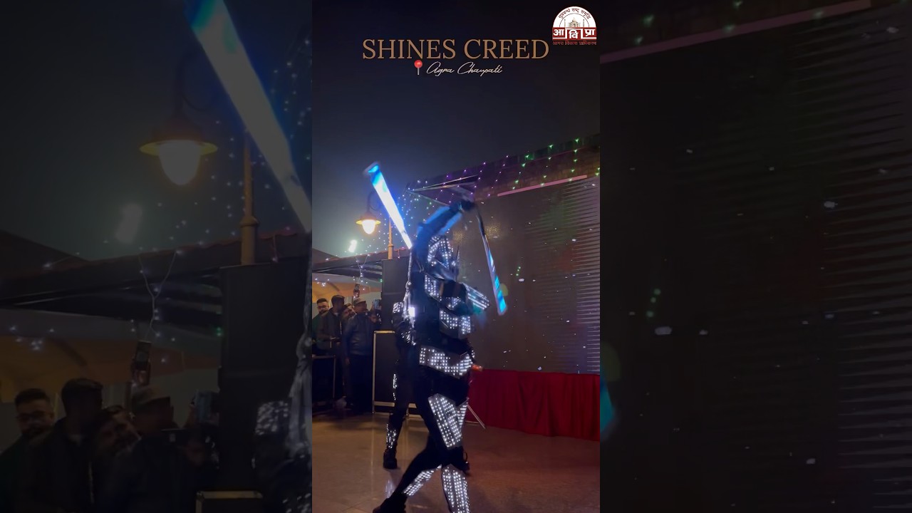 Shines creed at Agra Chaupati - YouTube