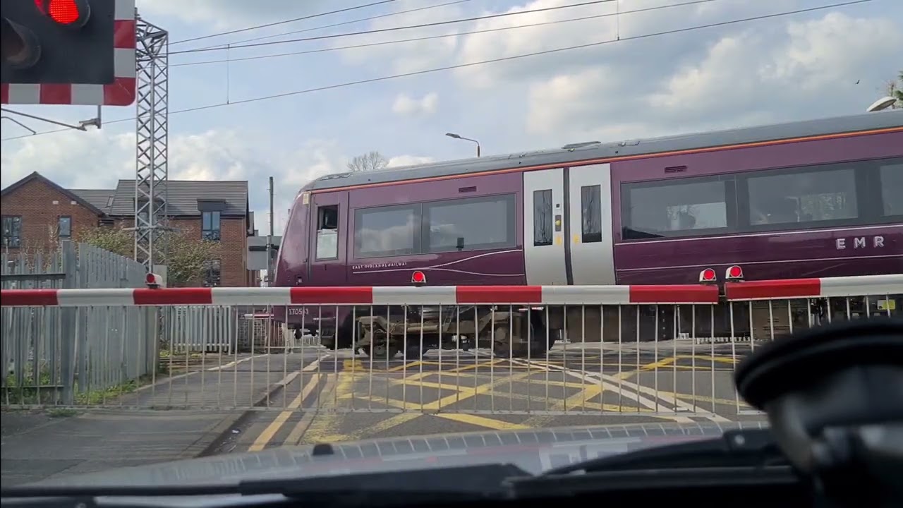 Out & About - EMR Regional Class 170-531 at Alsager Railway Station ...