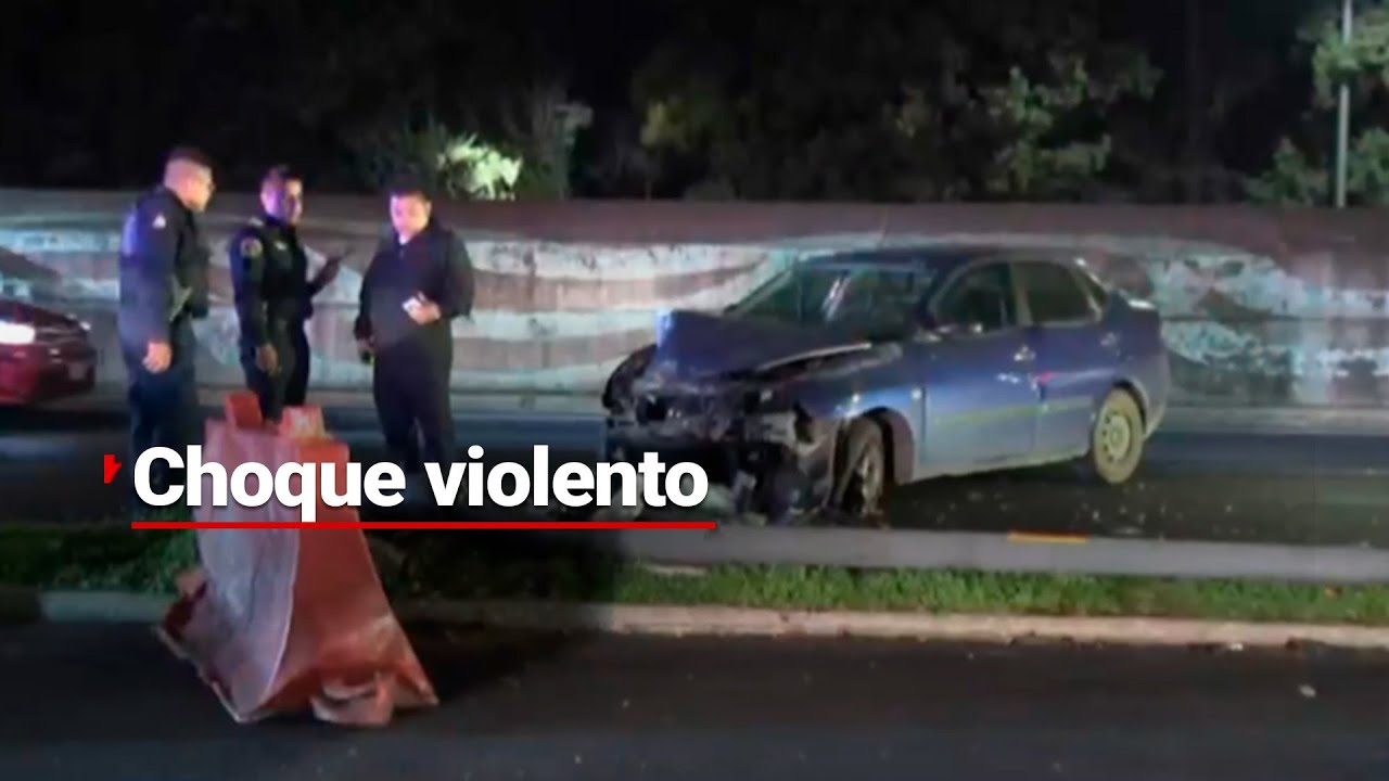 #MientrasDormía| NOCHE DE ACCIDENTES: Vehículo choca contra poste y el ...