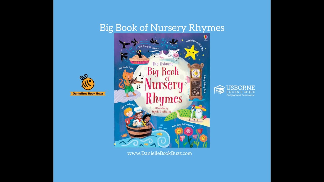 Big Book of Nursery Rhymes - Usborne Books & More - YouTube