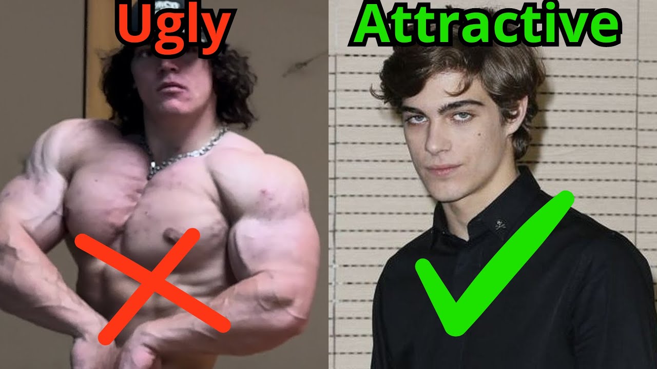 Face vs Muscles, What women really find attractive. - YouTube