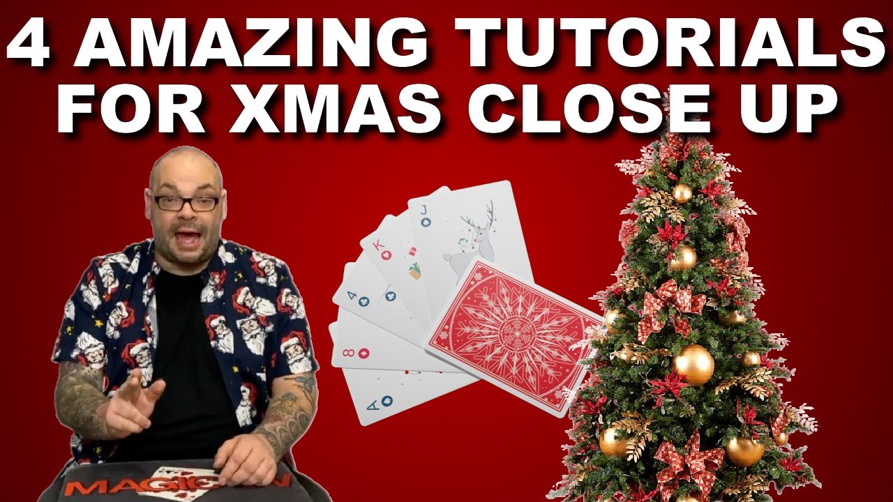4 Awesome Tutorials For Christmas Themed Close Up Trick | Magic Stuff ...