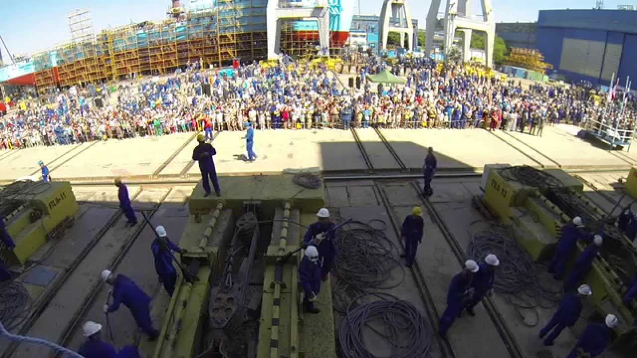 Launching Ceremony of MV Legionnaire - YouTube