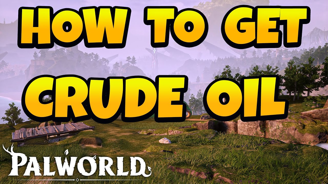 How to Get Crude Oil in Palworld - YouTube