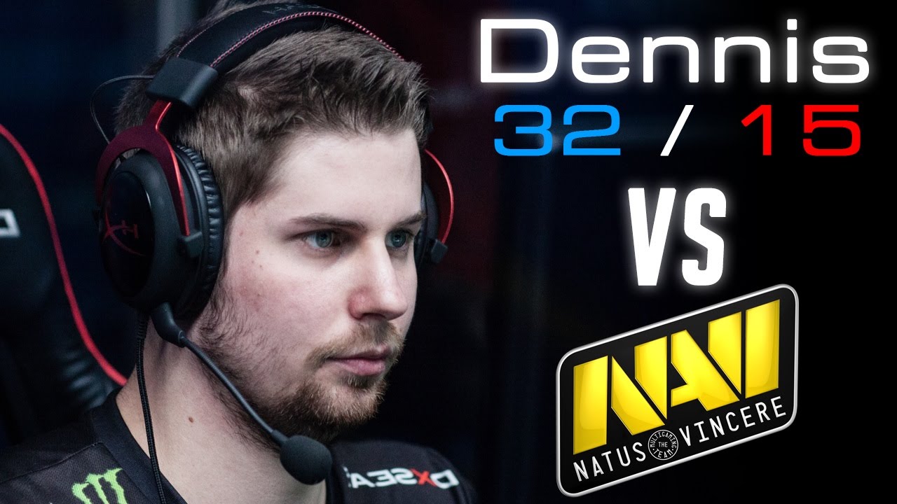 CS:GO PRO POV - Fnatic DENNIS (32-15) vs Navi (Train) - @ELEAGUE - YouTube