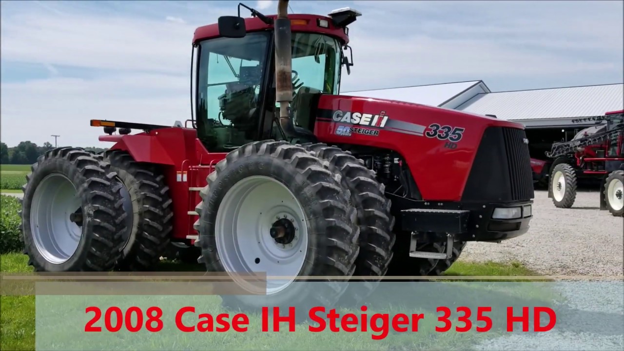 2008 Case IH Steiger 335 HD - YouTube