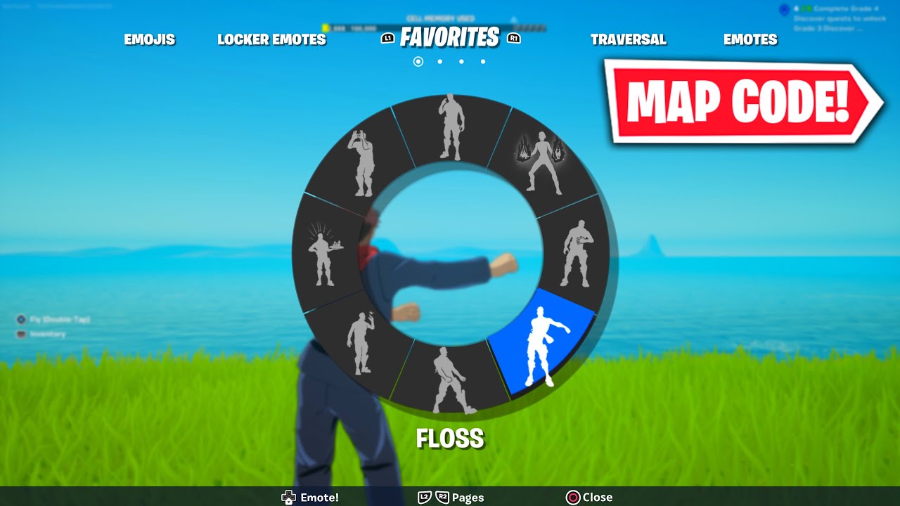 How To Get EVERY EMOTE in Fortnite Creative Map Code! (Free Emotes ...