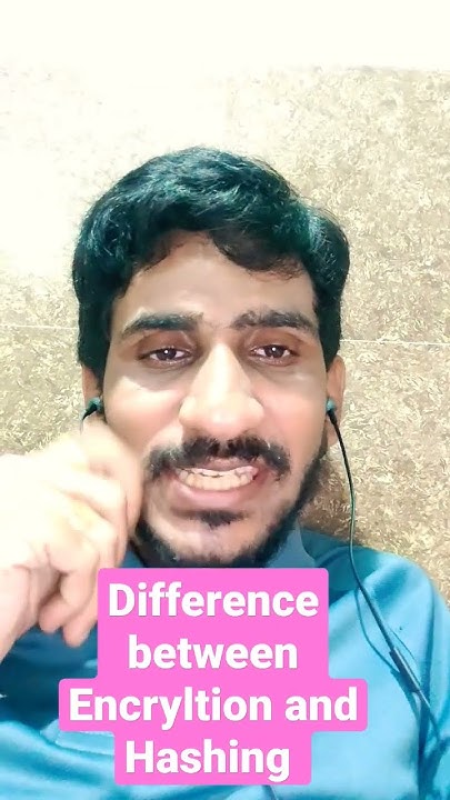 difference between Encryption and Hashing - YouTube