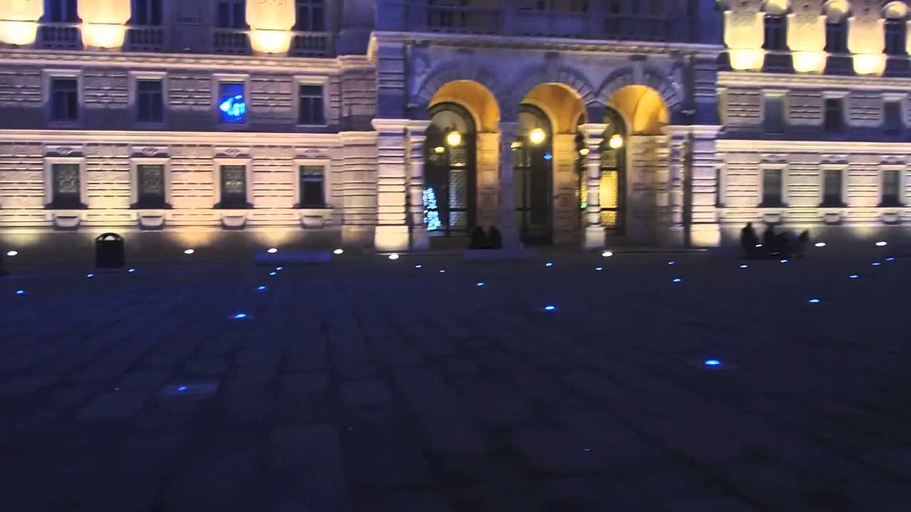 Trieste by night - YouTube
