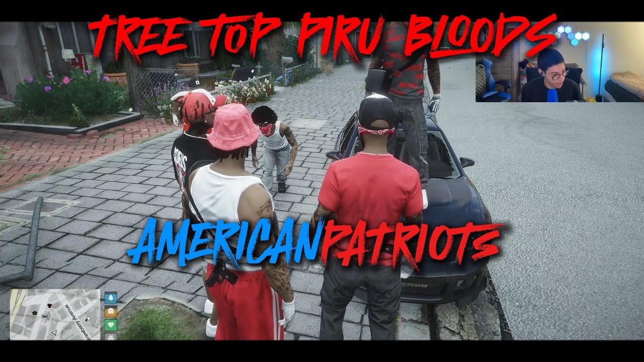 🩸TREE TOP PIRU BLOODS🩸 VS AMERICAN PATRIOTS SpainRP GTA V ROLEPLAY ...