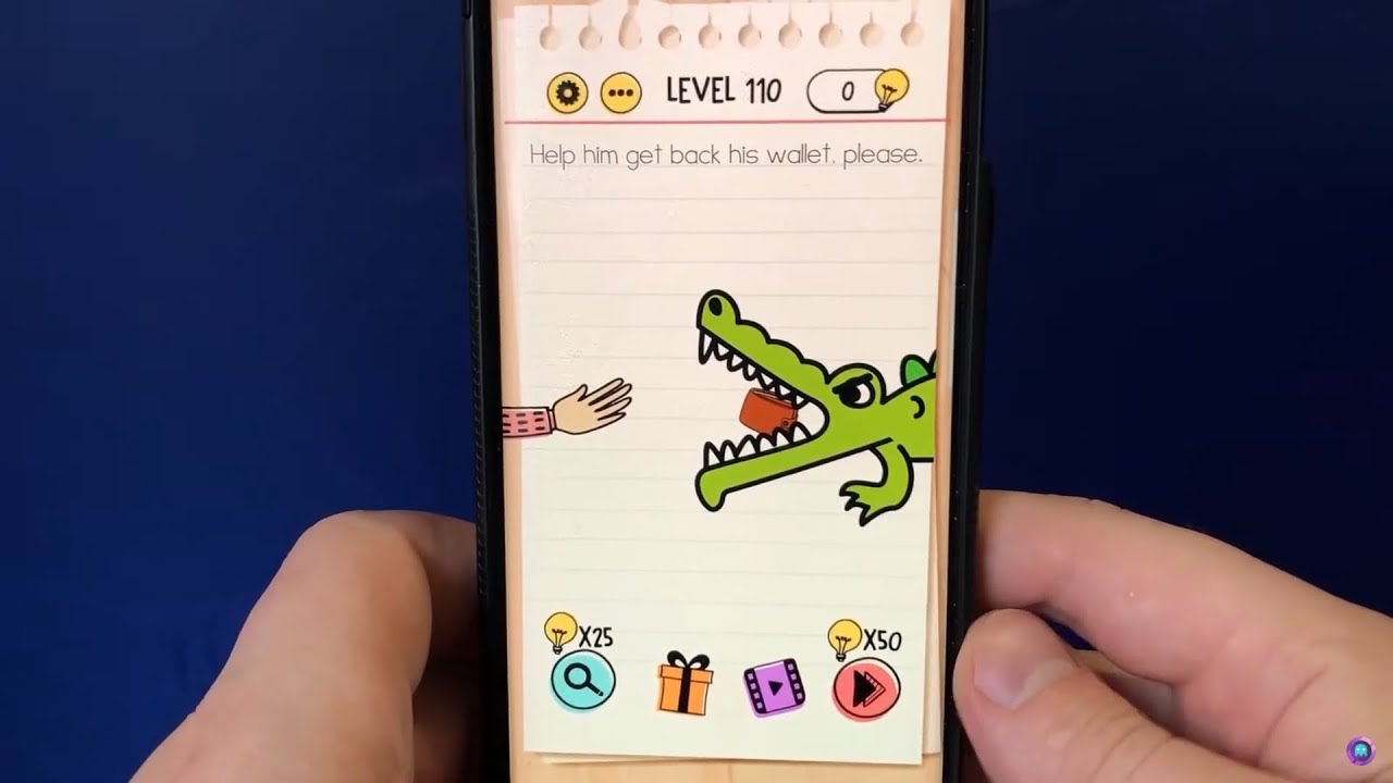 Brain Test Help him get back his wallet please - YouTube