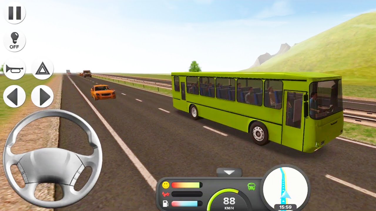 Coach Bus Simulator - #44 Skilled Driver on Highway | Bus Games to Play ...