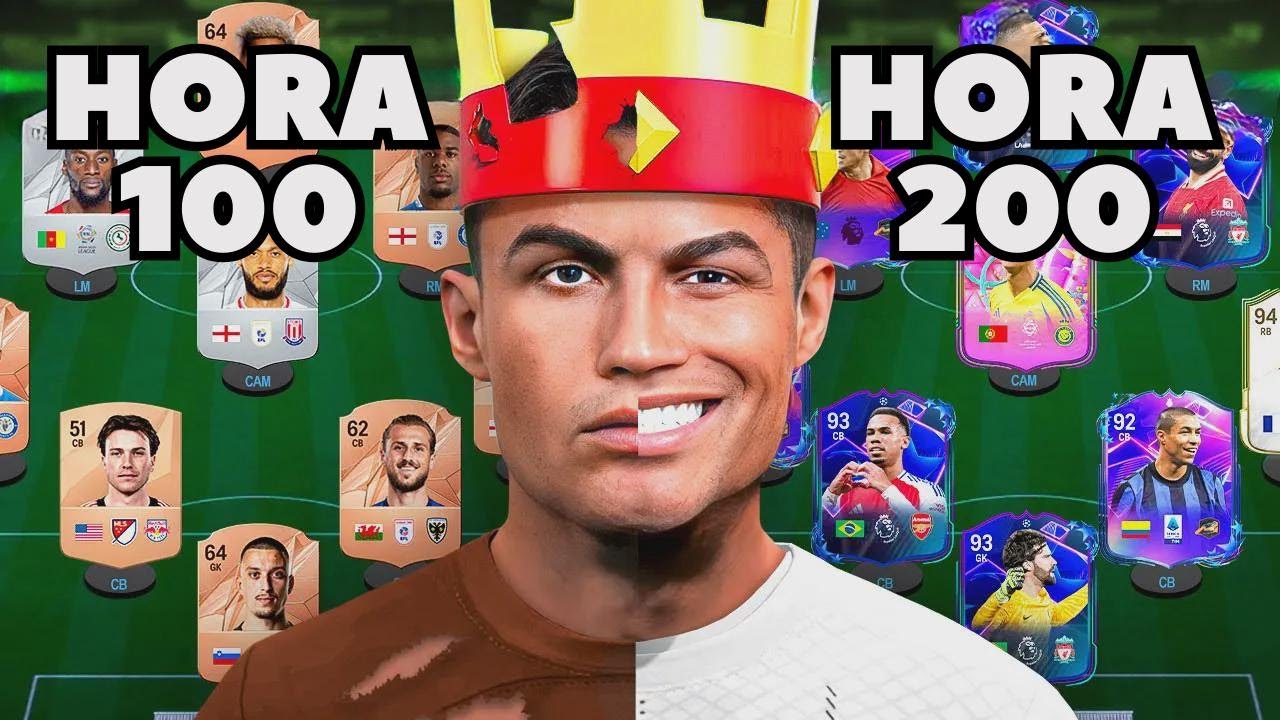 Passei 200 Horas Completando o FIFA (Edição CR7) - YouTube