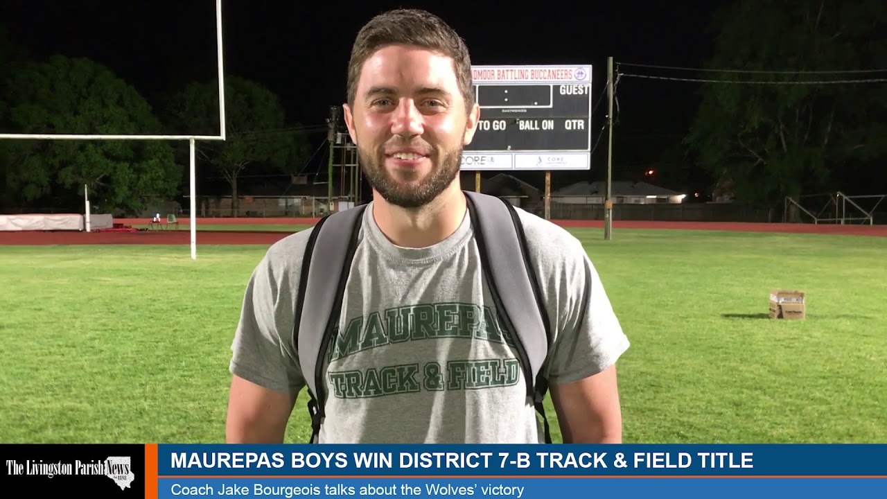 Maurepas track coach Jake Bourgeois - YouTube