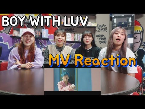 [MV REACTION] BTS Boy With Luv (작은 것들을 위한 시) (춤추는곰돌:AF STARZ)